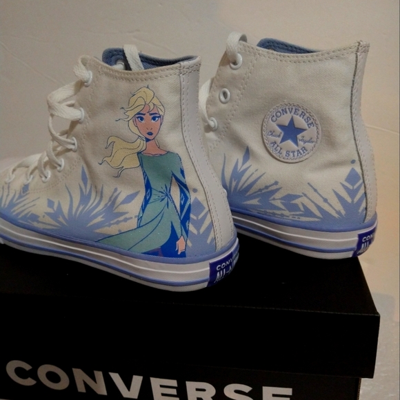 Converse | Shoes | Converse Chuck Taylor Shoes Disney Princess Elsa ...